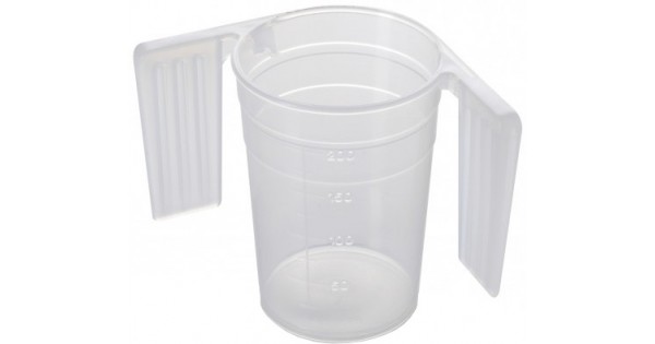 Warwick Sasco Feeder Beaker with Double Handles - 250ml - Each