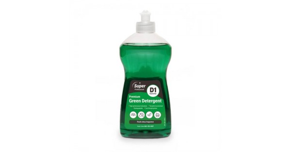D1 Premium Green Detergent (12x500ml)