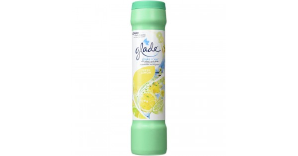 Glade Shake & Vac - FRESH LEMON - 12 x 500gm