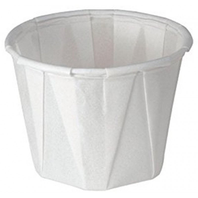 Caretex Waxed Paper Medicine Pot - 28ml - 1 x 250