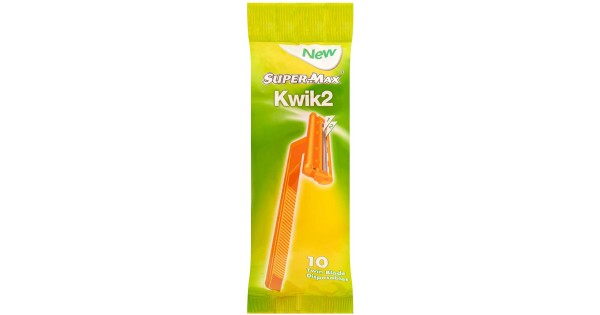 Super-Max Kwik 2 Razors - 10 x 12