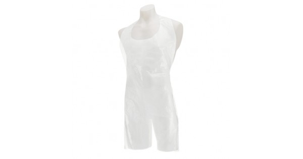 White - Flat Packed - Aprons Standard 10 x 100